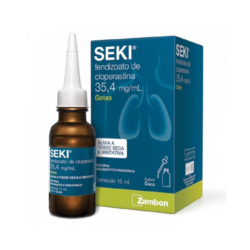 Seki 35,4 mg/Ml Gotas Suspensão Oral Sabor Coco 15mL | Farmácias Nissei
