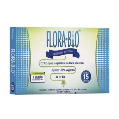 Flora Bio 15 Cápsulas | Farmácias Nissei