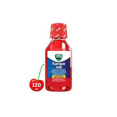 Vick Xarope Expectorante 44E 120ml | Farmácias Nissei