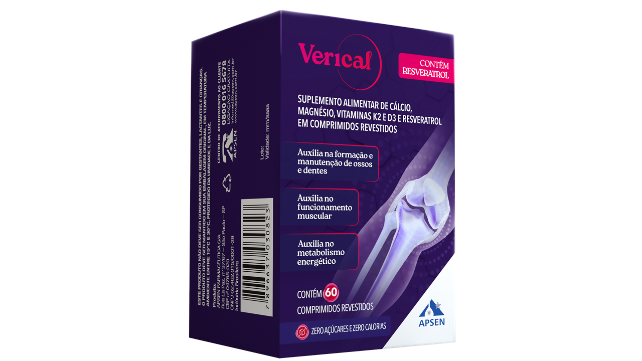 Verical 60 Comprimidos | Farmácias Nissei